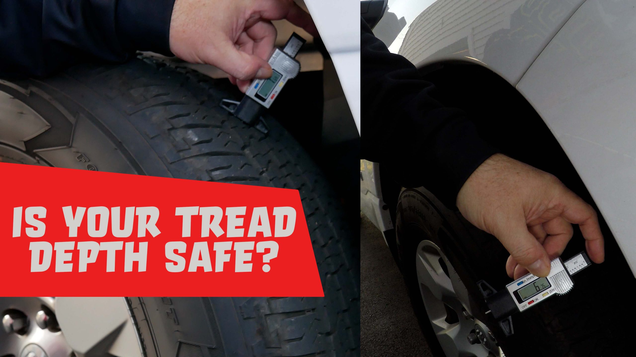 Checking your Tire Tread Depth couldn't be easier