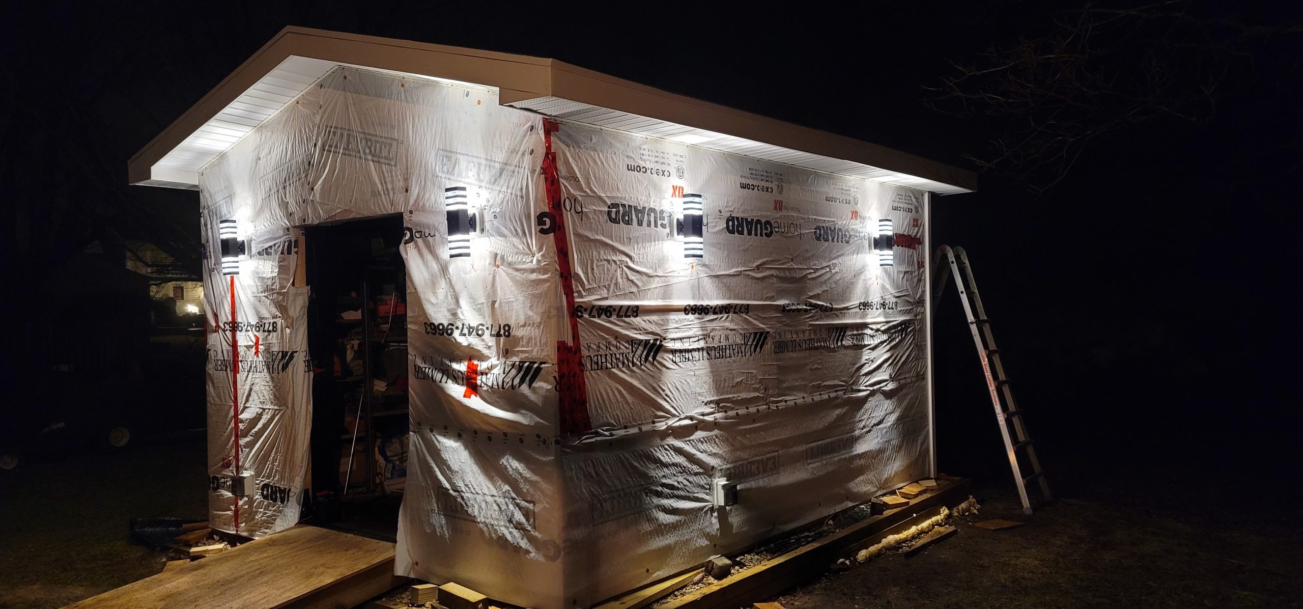 Do It Yourself Build a Shed - Wiring your Shed for Electricity