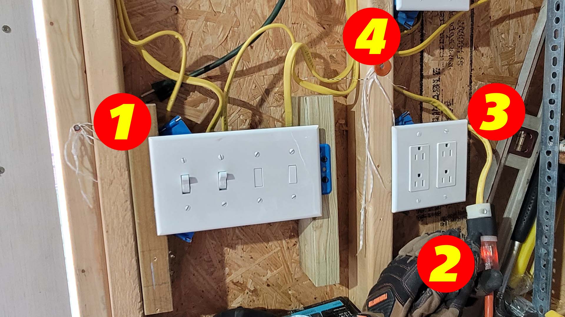 Do It Yourself Build a Shed - Wiring your Shed for Electricity